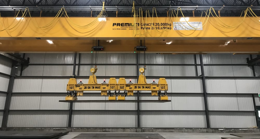 Overhead cranes | Magnet overhead cranes | Premium Industrial Group